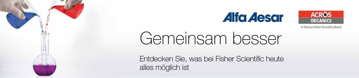Alfa Aesar Produkte sind nun über Fisher Scientific erhältlich